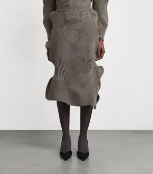 Issey Miyake Kone Kone Midi Skirt