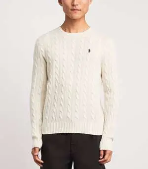 Polo Ralph Lauren Wool-cashmere Cable-knit Sweater