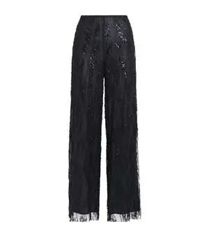 Staud Embellished Jayden Trousers - Black