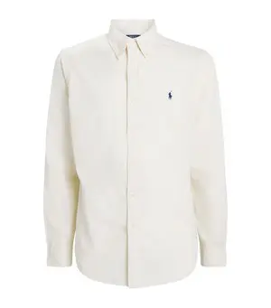 Polo Ralph Lauren Custom-fit Corduroy Shirt - Ivory