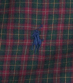 Polo Ralph Lauren Cotton Check Custom Fit Oxford Shirt