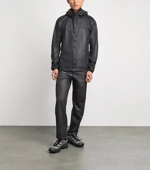 HOUDINI SPORTSWEAR Waterproof The Orange Hooded Jacket