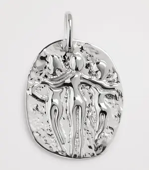 Monica Vinader Sterling Talisman Sisterhood Pendant