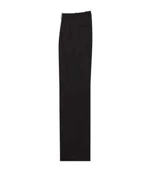 Saint Laurent Wool Stripe Tailored Trousers