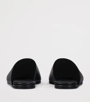 Givenchy Nappa Leather Label Mules