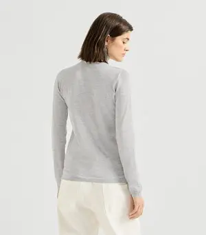 Brunello Cucinelli Cashmere-silk Rollneck Sweater