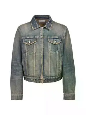 CEDARWOOD Zip-up Boxy-fit Denim Jacket