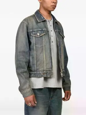 CEDARWOOD Zip-up Boxy-fit Denim Jacket