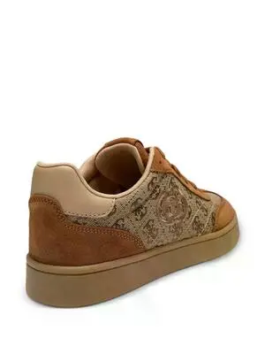 Guess Jacek Monogram-print Panelled Sneakers