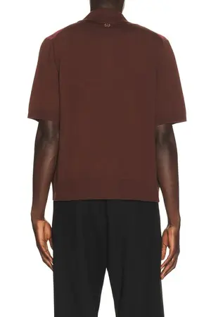 Amiri Ma Paneled Knit Shirt