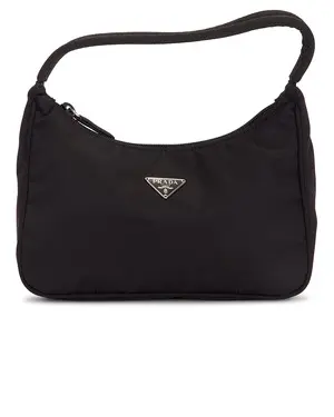 FWRD RENEW Prada Tessuto Mini Sport Hobo Bag