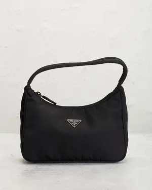 FWRD RENEW Prada Tessuto Mini Sport Hobo Bag