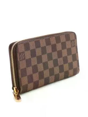 LOUIS VUITTON Zippy Wallet Damier Small Wallets