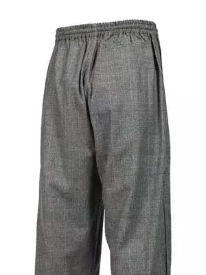 WILLY CHAVARRIA Ruff Rider Check Track Pants