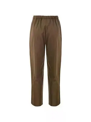 Max Mara Drawstring Virgin Wool Trousers
