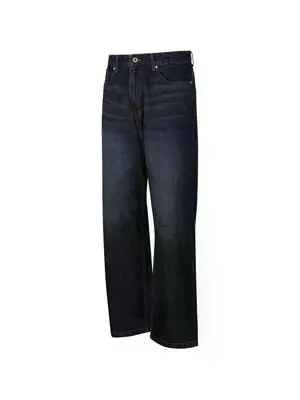 COOR Washed-effect Corduroy Jeans