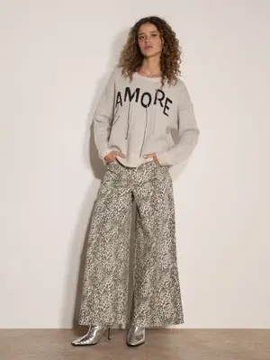 APRICOT Thread Amore Boucle Jumper