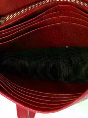 Gucci Interlocking Wallet On Chain Leather Crossbody Bag