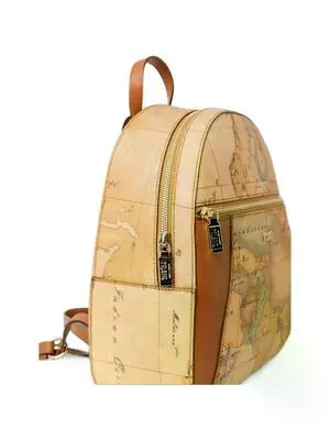 ALVIERO MARTINI 1° CLASSE Geo Classic Map-print Backpack