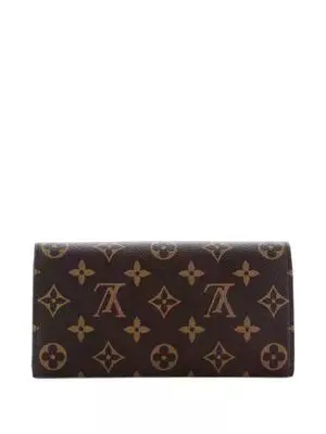 LOUIS VUITTON Emilie Wallet Monogram Canvas Small Wallets