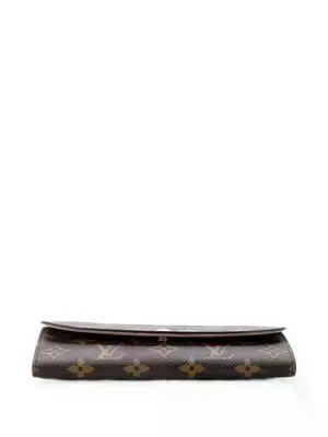 LOUIS VUITTON Emilie Wallet Monogram Canvas Small Wallets