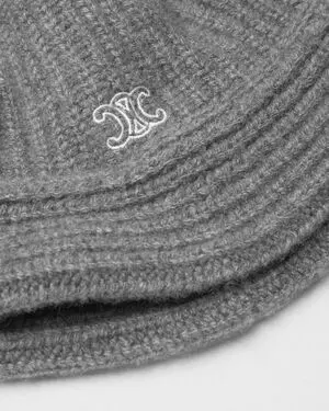 Celine Ribbed Cashmere Bucket