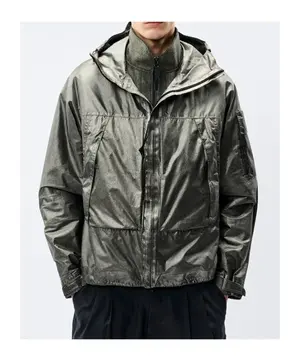 C.P. COMPANY Hooded Metallic-finish Jacket