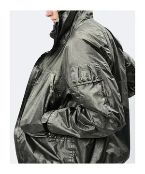 C.P. COMPANY Hooded Metallic-finish Jacket
