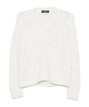 Fabiana Filippi V-neck Long-sleeve Knit Top
