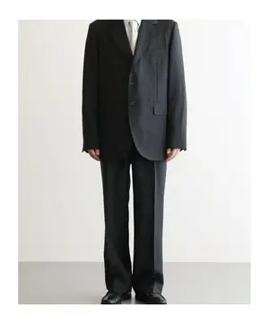 Auralee Bluefaced Two-tuck Slacks