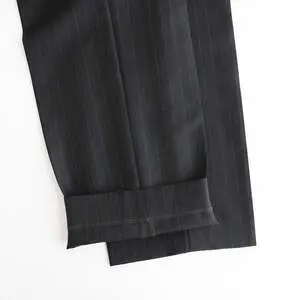Auralee Bluefaced Two-tuck Slacks
