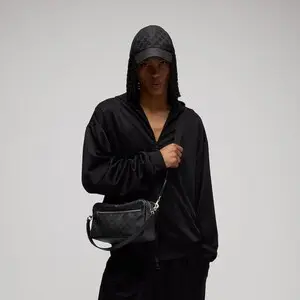 Gucci Essence Classic Small Crossbody Bag Gg Canvas - Black