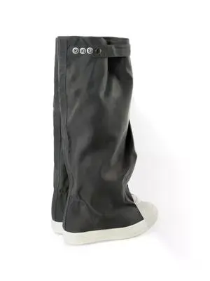 Rick Owens Elephant Gaiter-overlay Boots