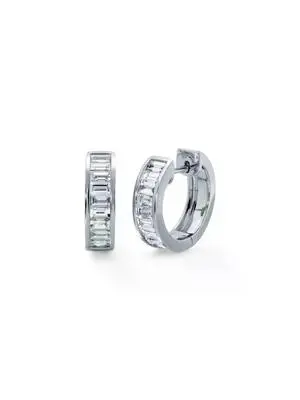 ANITA KO Hannah Diamond Huggie Earrings