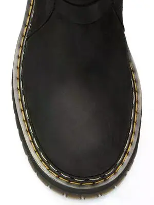 Rick Owens X Dr. Martens Quad Buckle-strap Biker Boots