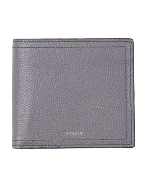 Bally Man Wallet Black Size - Leather Grey