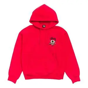 StÜssy Stussy Fresh Foils Hoodie Garment Dyed 'red' Redd