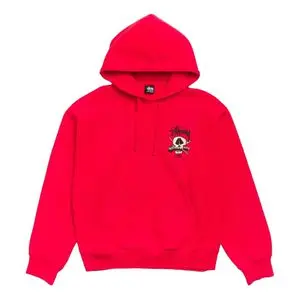 StÜssy Stussy Fresh Foils Hoodie Garment Dyed 'red' Redd