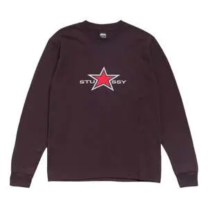 StÜssy Star T-shirt - Choc