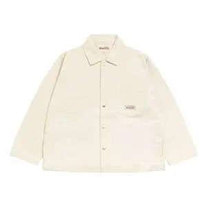 StÜssy Canvas Work Overshirt - Bone