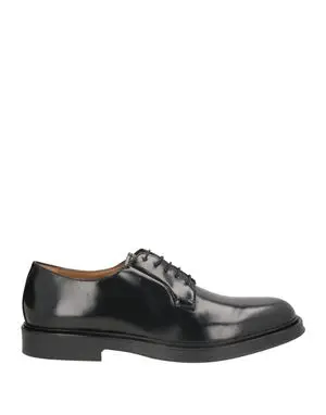 SAXONE Lace-up Shoes Size Leather - Black