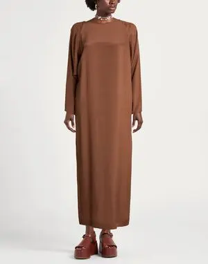 Momoni Maxi Dress Size Acetate, Silk