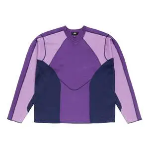 StÜssy Wave Knit Sweater - Lavender
