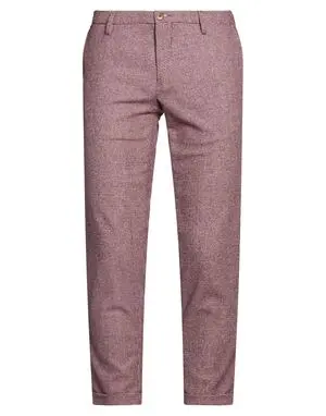 AT.P.CO At. P.co Pants Burgundy Size Wool, Polyester, Elastane