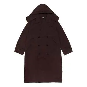 StÜssy Ultra Lightweight Nylon Trench - Brow