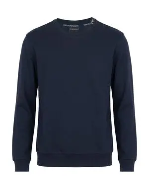 Emporio Armani Sweatshirt Midnight Size Polyester, Cotton, Elastane