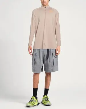 Nike T-shirt Taupe Size Polyester, Elastane