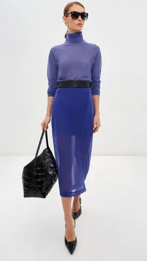 LE BOP Olivia Organza Skirt