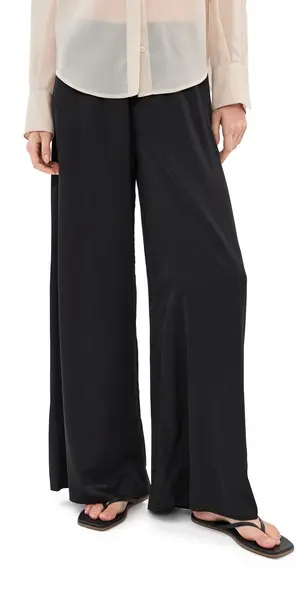 LE BOP Aliza Wide Leg Pants Black