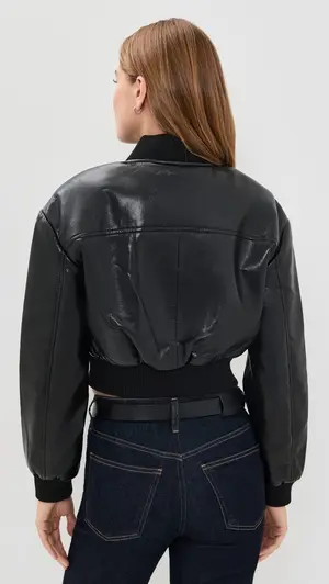 Citizens Of Humanity Camille Moto Recycled Leather Jacket
